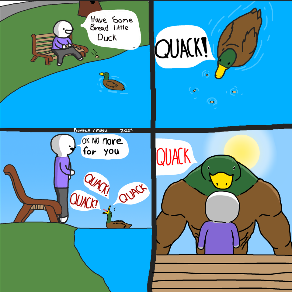 Quack | Birds with Arms | Know Your Meme