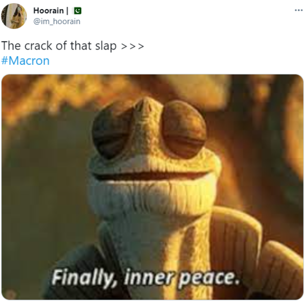 The crack of that slap | Macron Slap | Know Your Meme