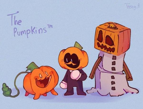 Pumpkin friends! | Crossover | Know Your Meme