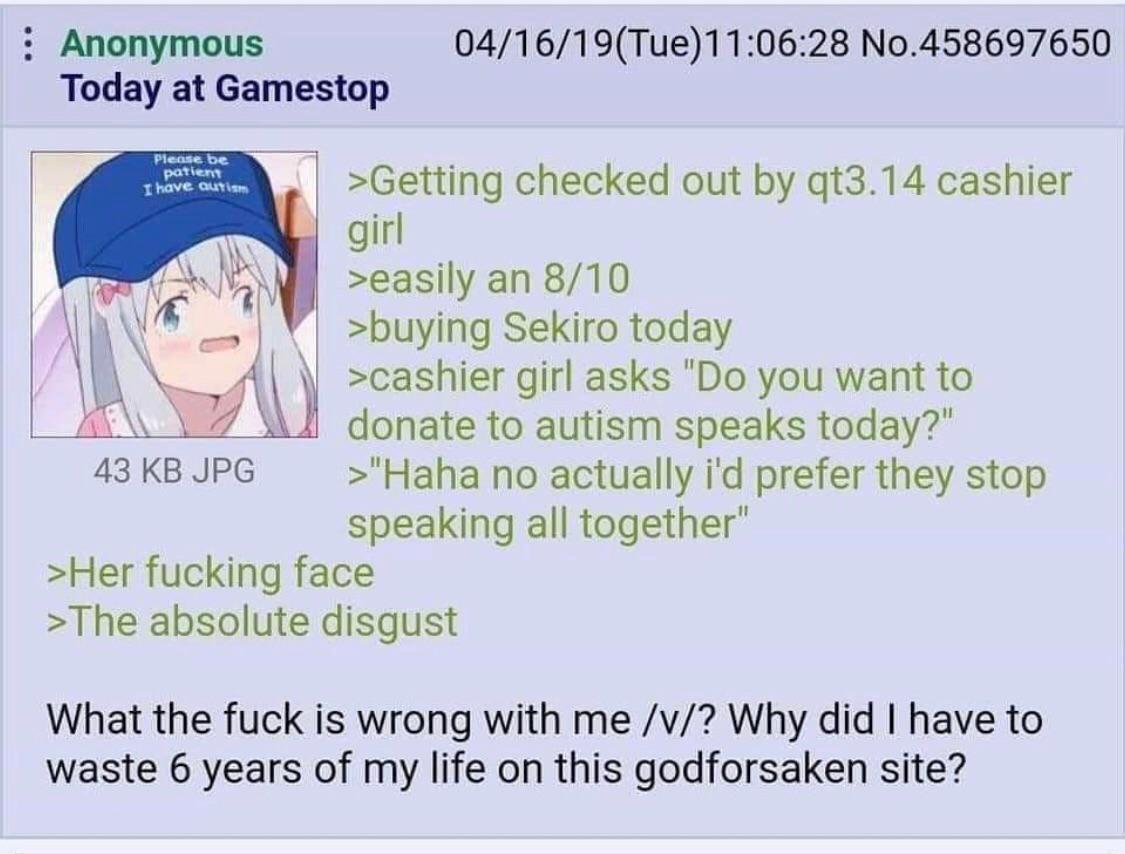Anon goes to GameStop | /r/Greentext | Greentext Stories | Know Your Meme