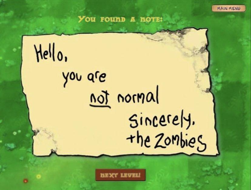 Hello, You Are Not Normal. Sincerely, the Zombies | You Are Not Normal ...
