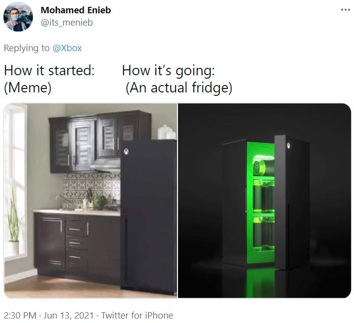 How It Started / How It's Going | Xbox Mini Fridge | Know Your Meme