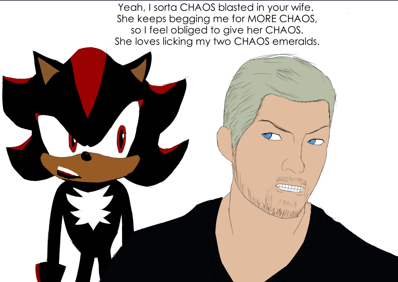 Shadow's going full Chaos! | We're Here to Kill Chaos / Chaosposting ...