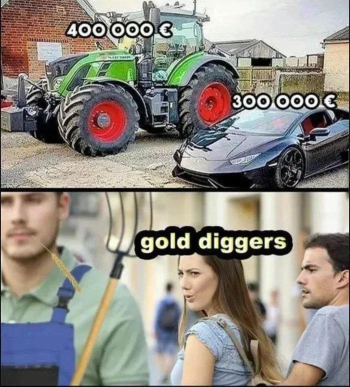 Gold Diggers | Distracted Boyfriend | Know Your Meme