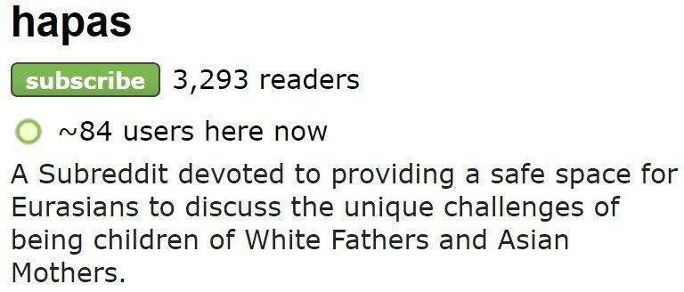r/hapas old description | r/hapas | Know Your Meme