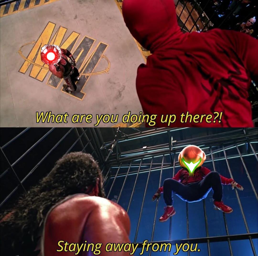 Staying away from you | Metroid Dread | Know Your Meme