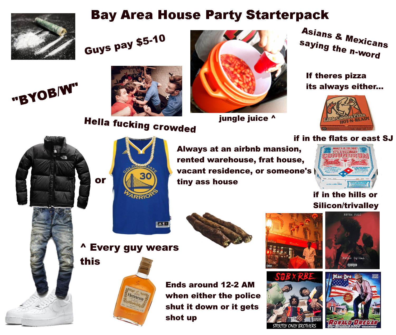 Bay Area House Party Starterpack | /r/starterpacks | Starter Packs ...