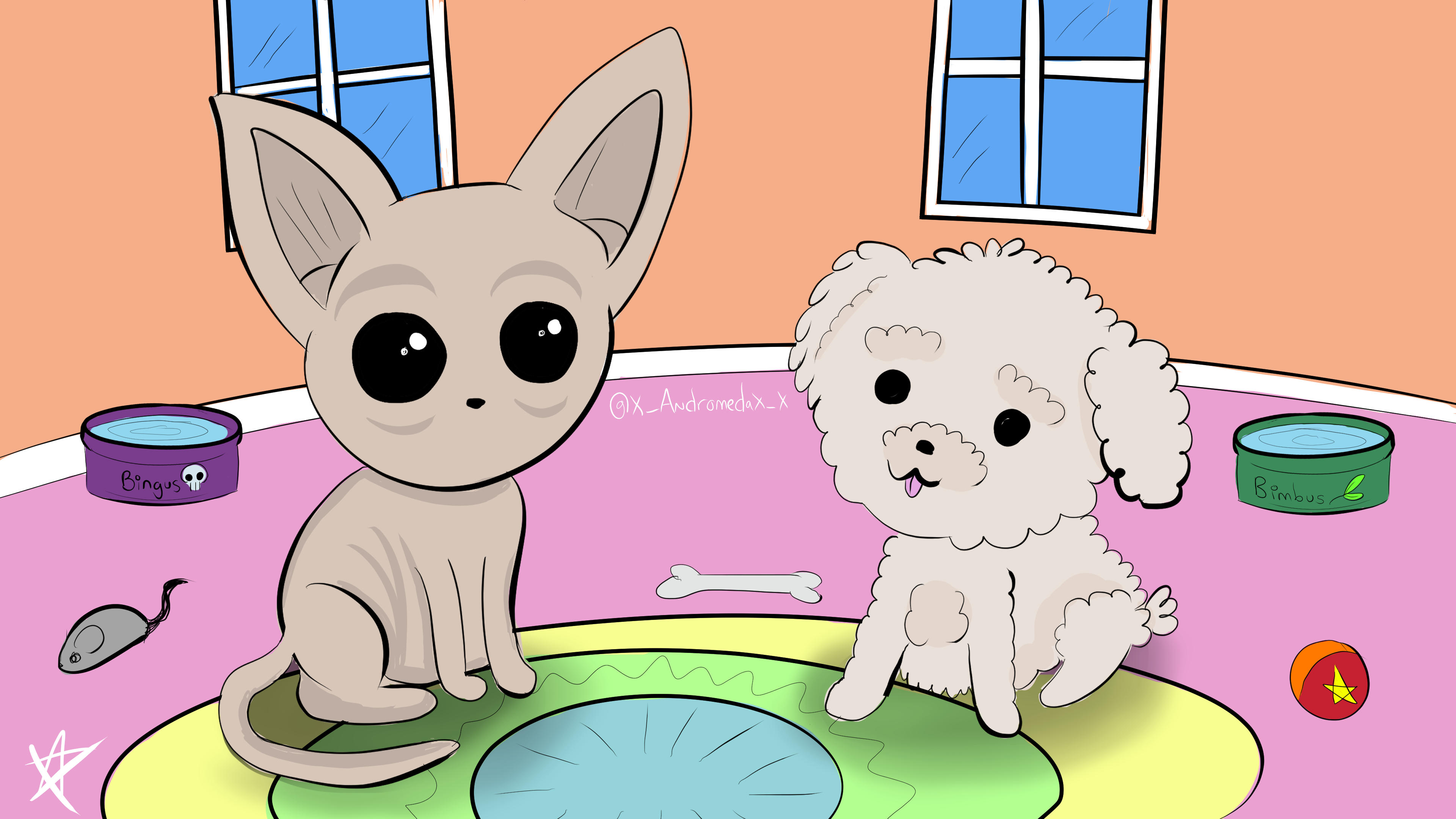 Happy day 206! Bingus and Bimbus