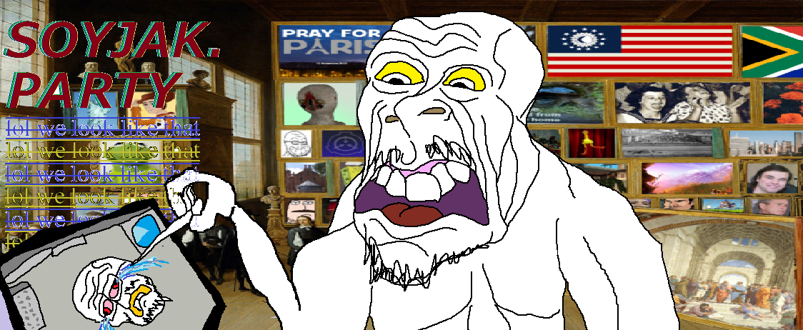 Soyjak.Party : Lol we look like that | Soy Boy Face / Soyjak | Know ...