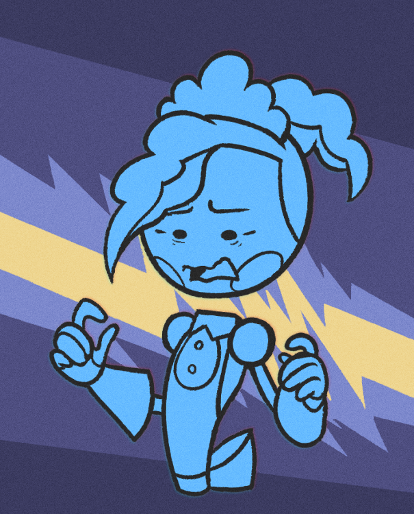 Flustered Franny | Emmy The Robot / Nandroid | Know Your Meme