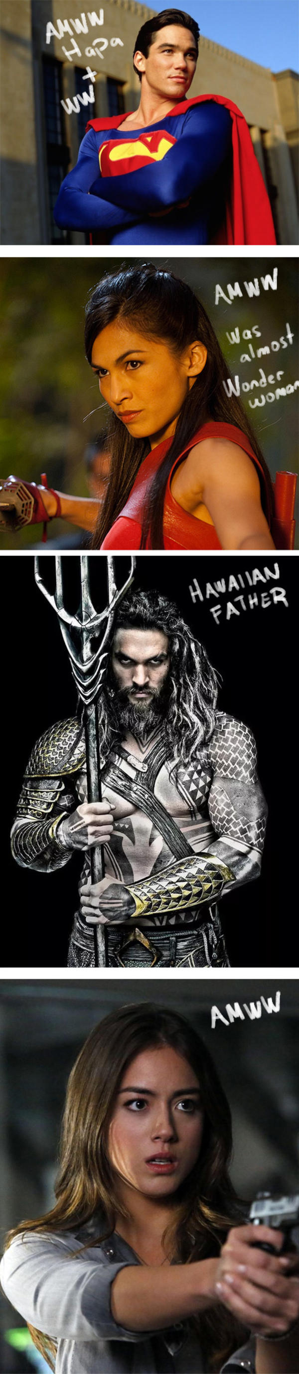 AMWF (AMWW) hapa actors and actresses that played Marvel and DC ...