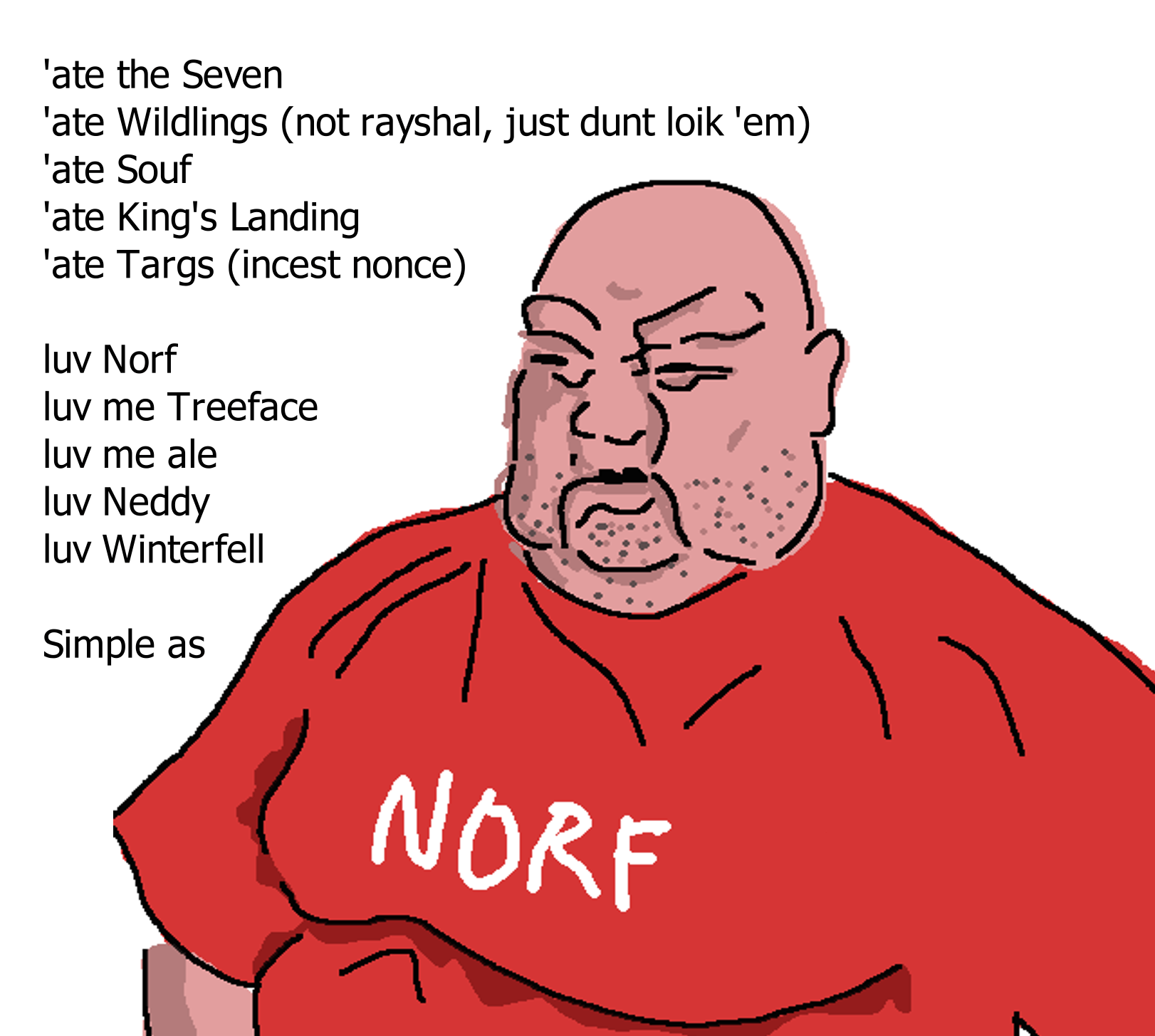 KING IN DA NORF | /r/FreeFolk | /r/freefolk | Know Your Meme