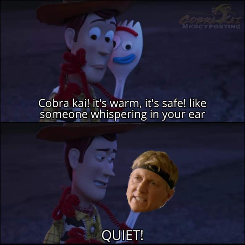 Cobra Kai Forky | Toy Story 4 | Know Your Meme