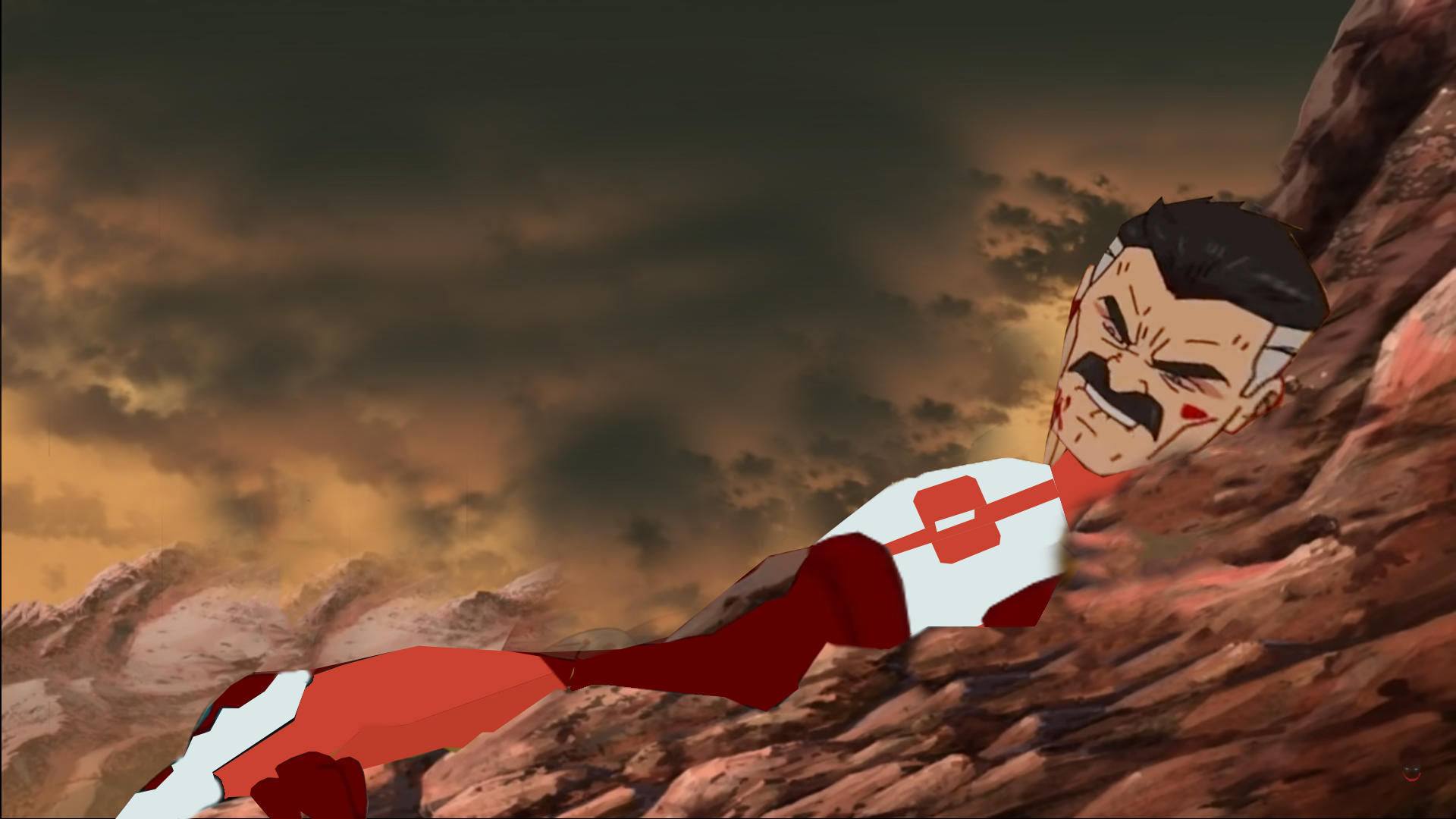 Defeated Omni-Man Template | Invincible | Know Your Meme