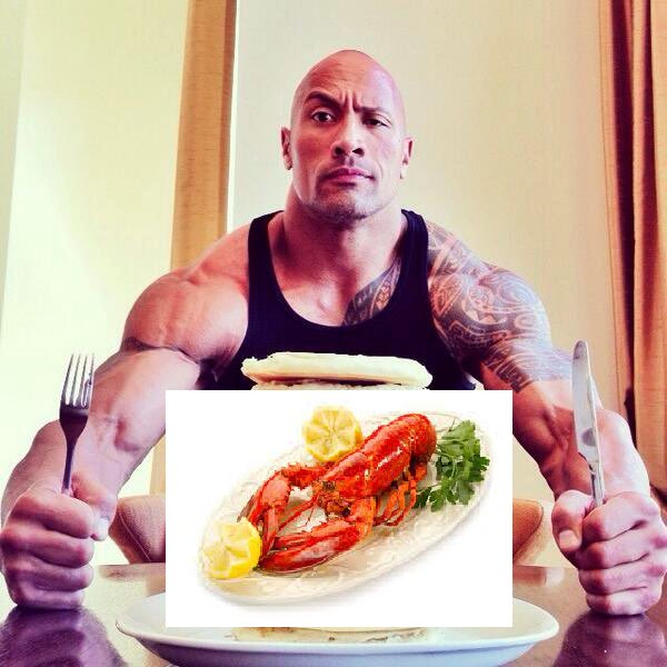 The Rock's Lobster | The Rock's Pancakes | Know Your Meme