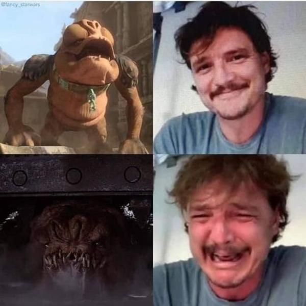 When you catch feels for a Rancor. | /r/PrequelMemes | Prequel Memes ...