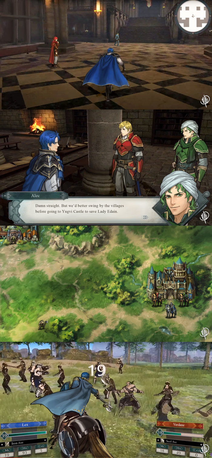 FE4 remake in the style of Three Houses | Fire Emblem | Know Your Meme