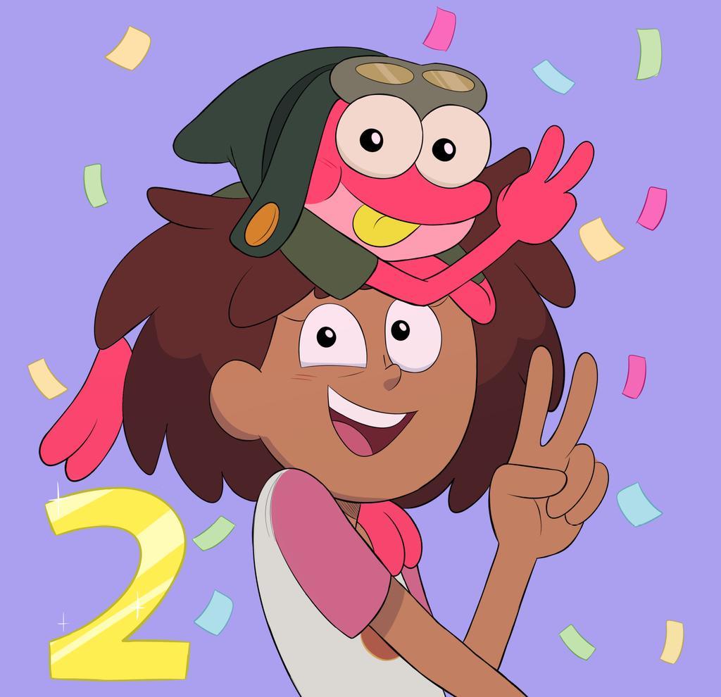 Happy Anne-iversy to Amphibia | Amphibia | Know Your Meme