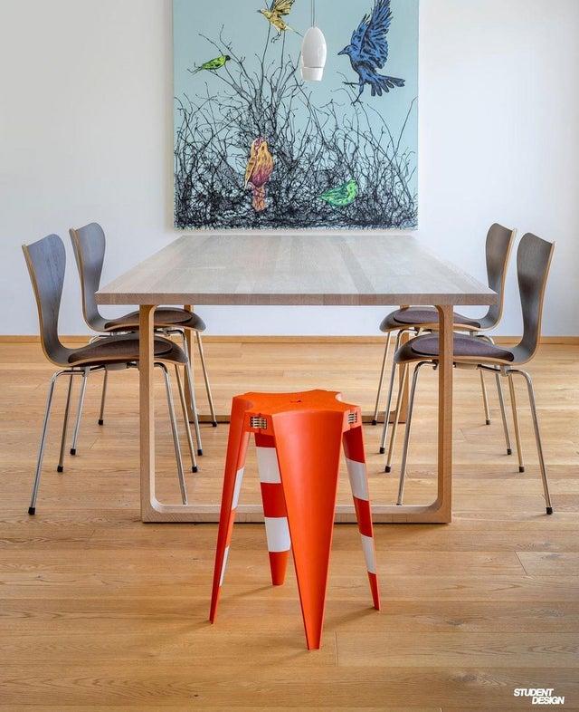 A Traffic Cone Chair | DIY Fails | Know Your Meme