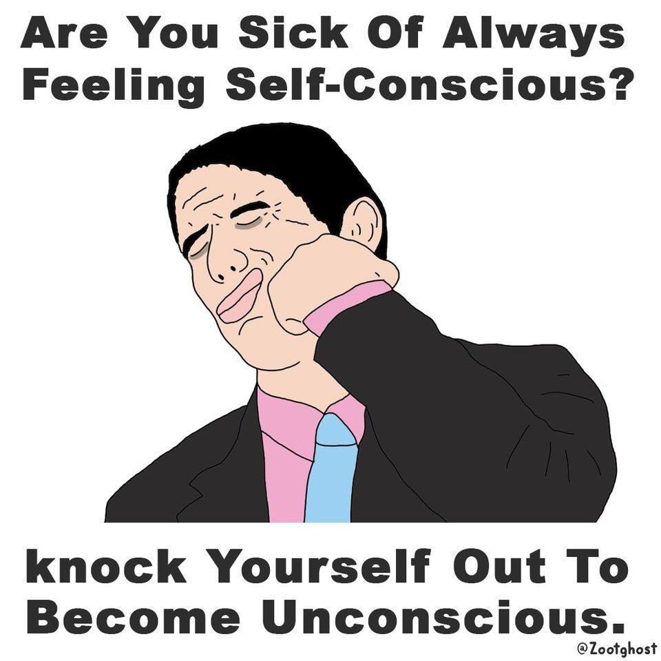 The Cure for Self-Consciousness | Know Your Meme
