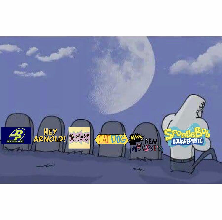 90's Nicktoons | Skips Sitting Next To Graves | Know Your Meme