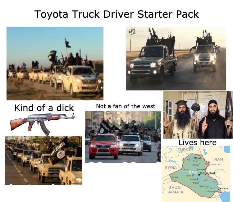 Toyota Truck Driver Starter Pack | /r/starterpacks | Starter Packs ...