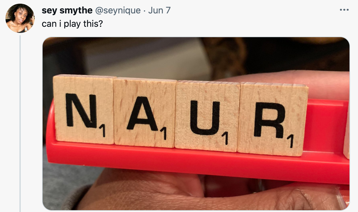 Scrabble | Naur | Know Your Meme