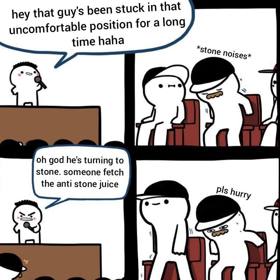 Turning to Stone | Anti-Memes | Know Your Meme