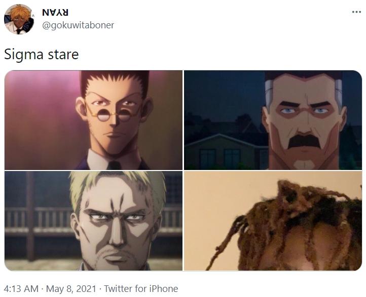 @gokuwitaboner Sigma Stare | Sigma Stare | Know Your Meme