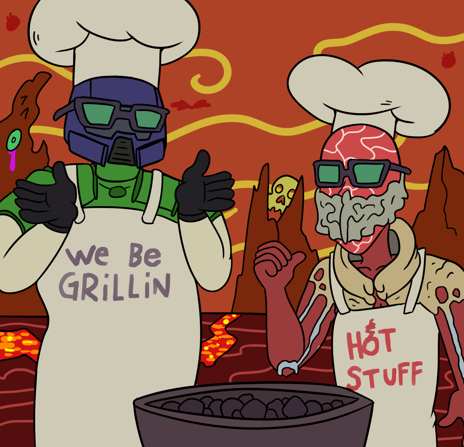 grill guys.png | Crossover | Know Your Meme