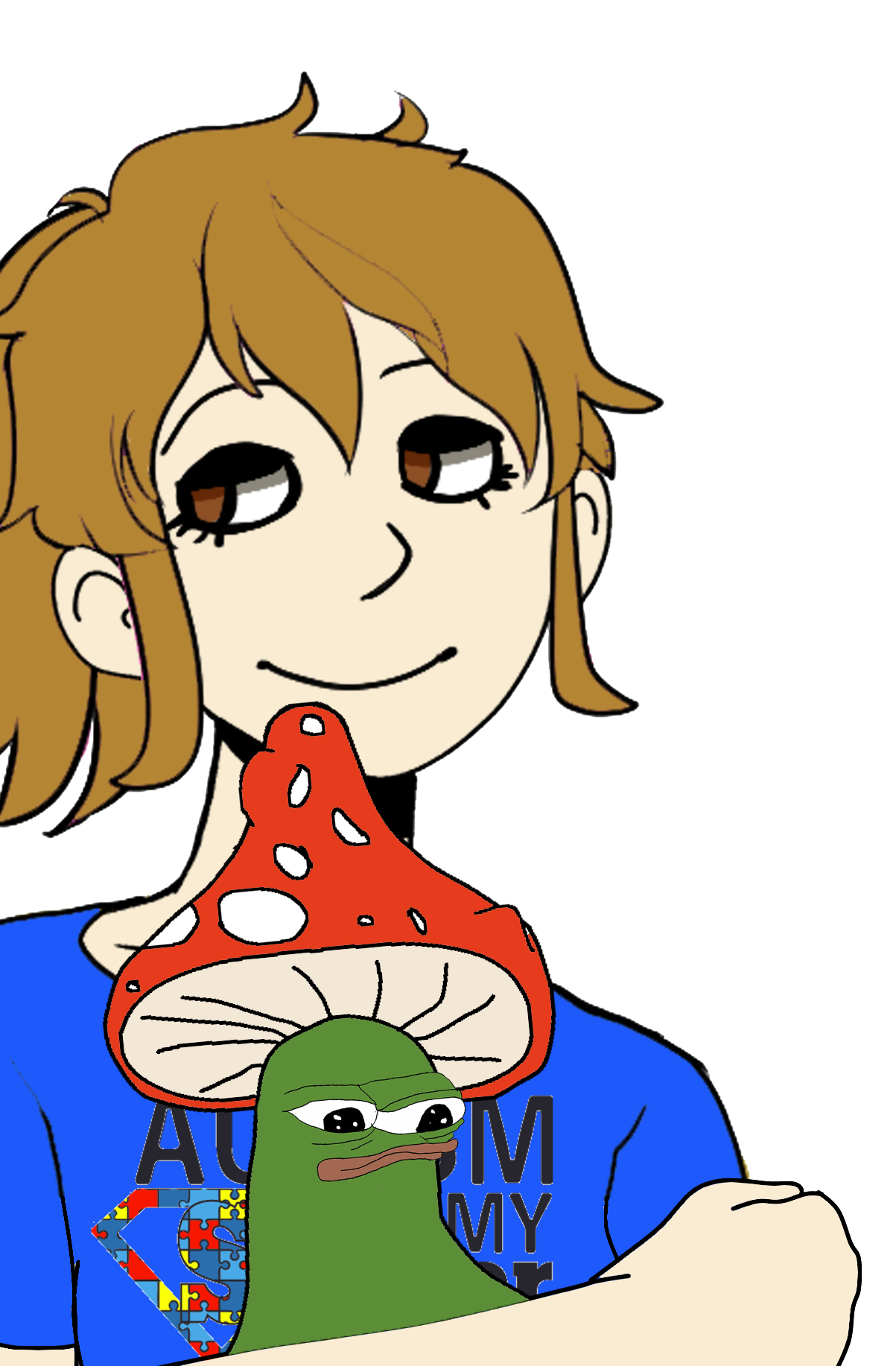 Ashbie holding shroomapu | Ashbie Moon / Aspie Girl / Aspie Chan | Know ...