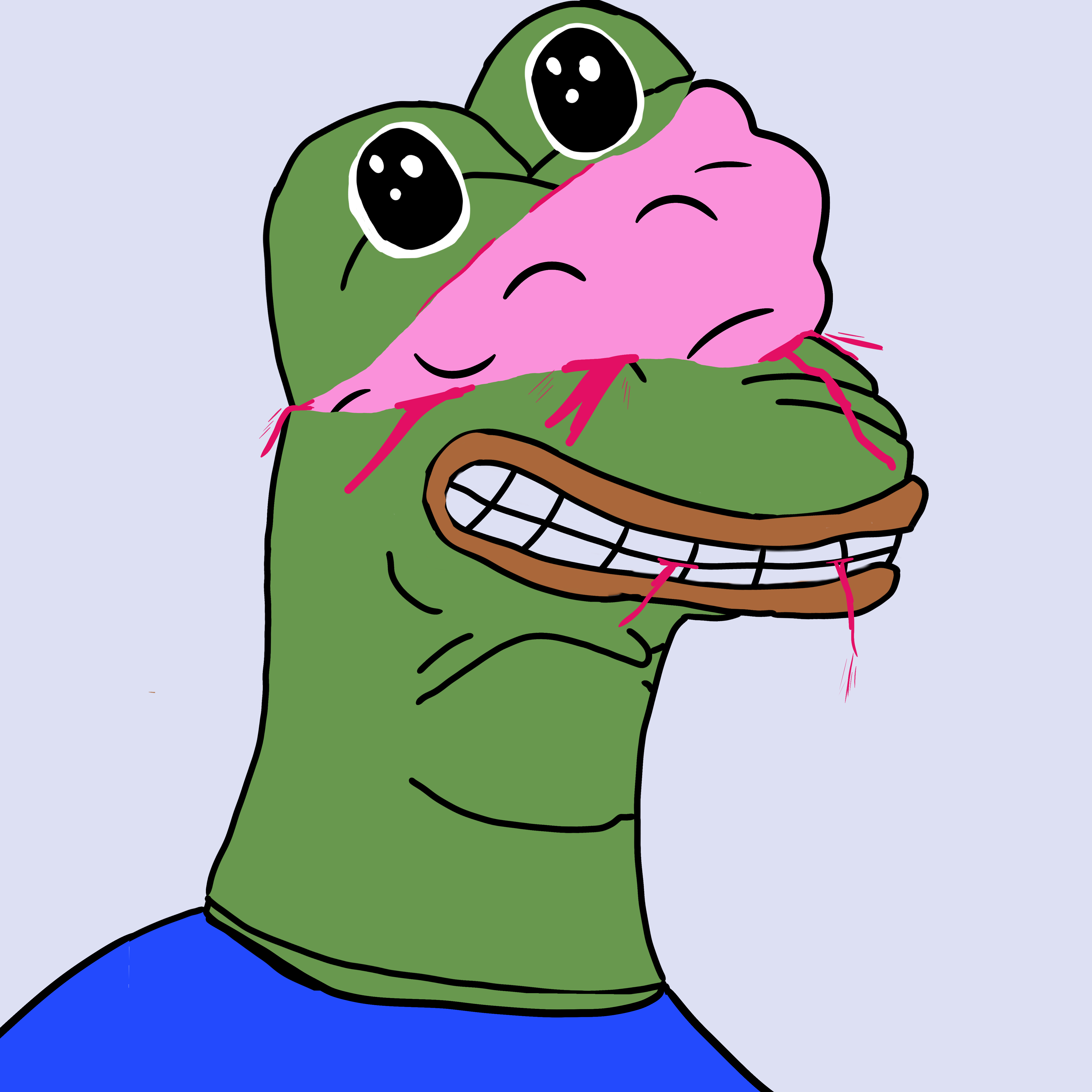 Nupepe exposed brain | Pepe the Frog | Know Your Meme