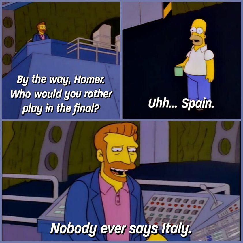 Nobody Plays Italy | The Simpsons | Know Your Meme