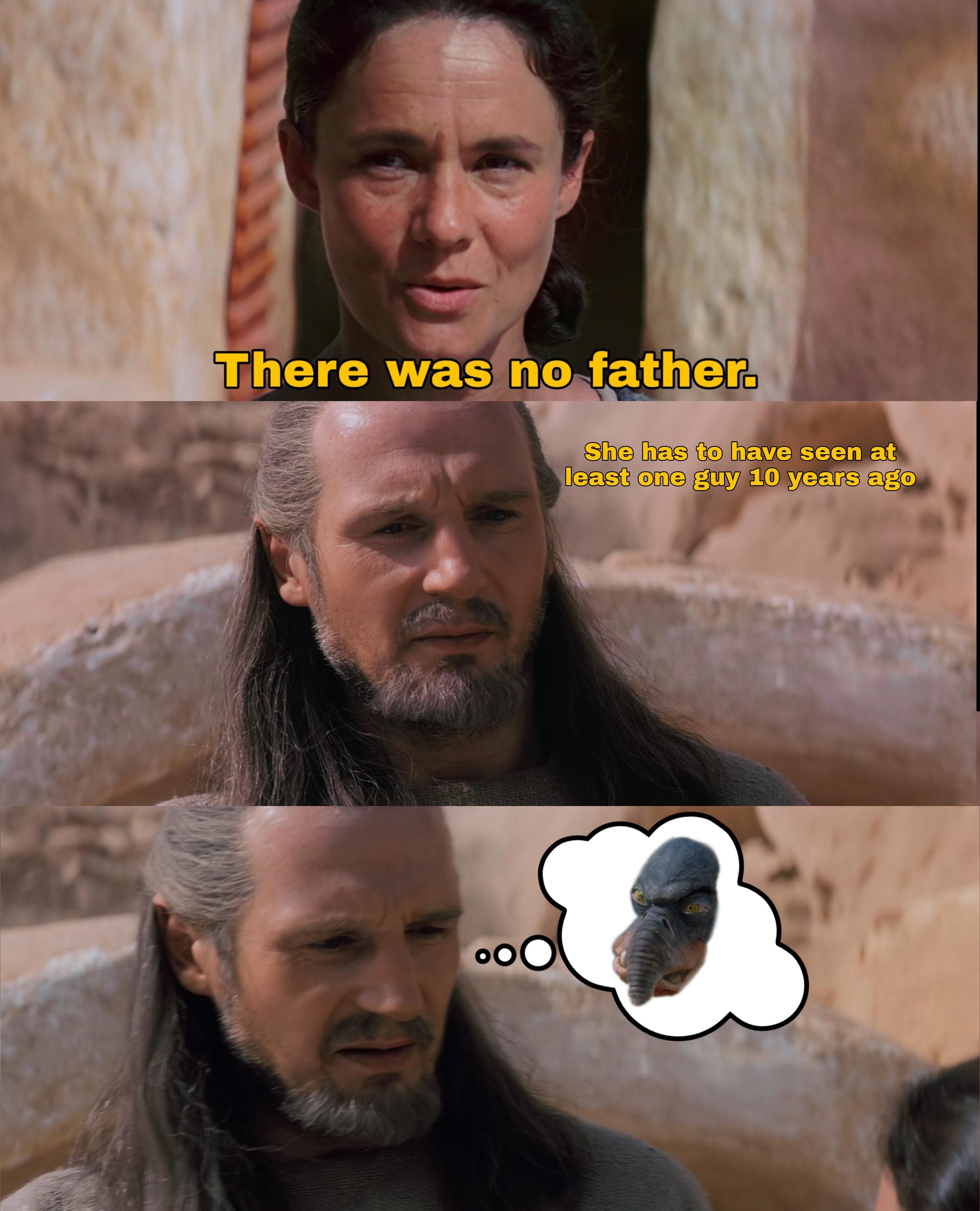 Making a meme from every line of the Prequels: Day 734 | /r ...