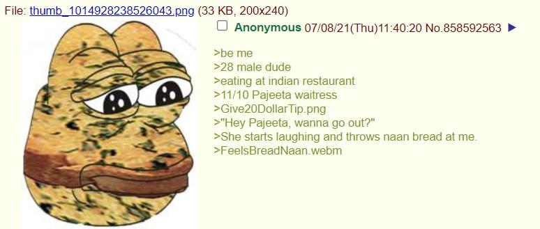 Pajeeta rejects anon | /r/Greentext | Greentext Stories | Know Your Meme