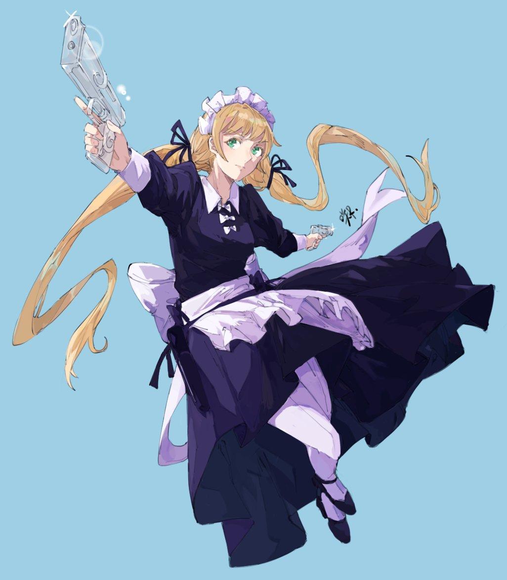 Gun Maid by Sakuremi (@sakuuremi) | Maid Outfits / Meido | Know Your Meme