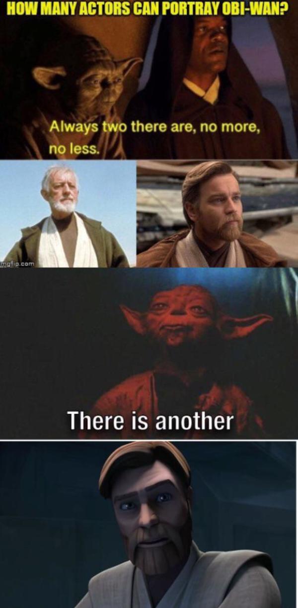 There’s three actually | /r/PrequelMemes | Prequel Memes | Know Your Meme