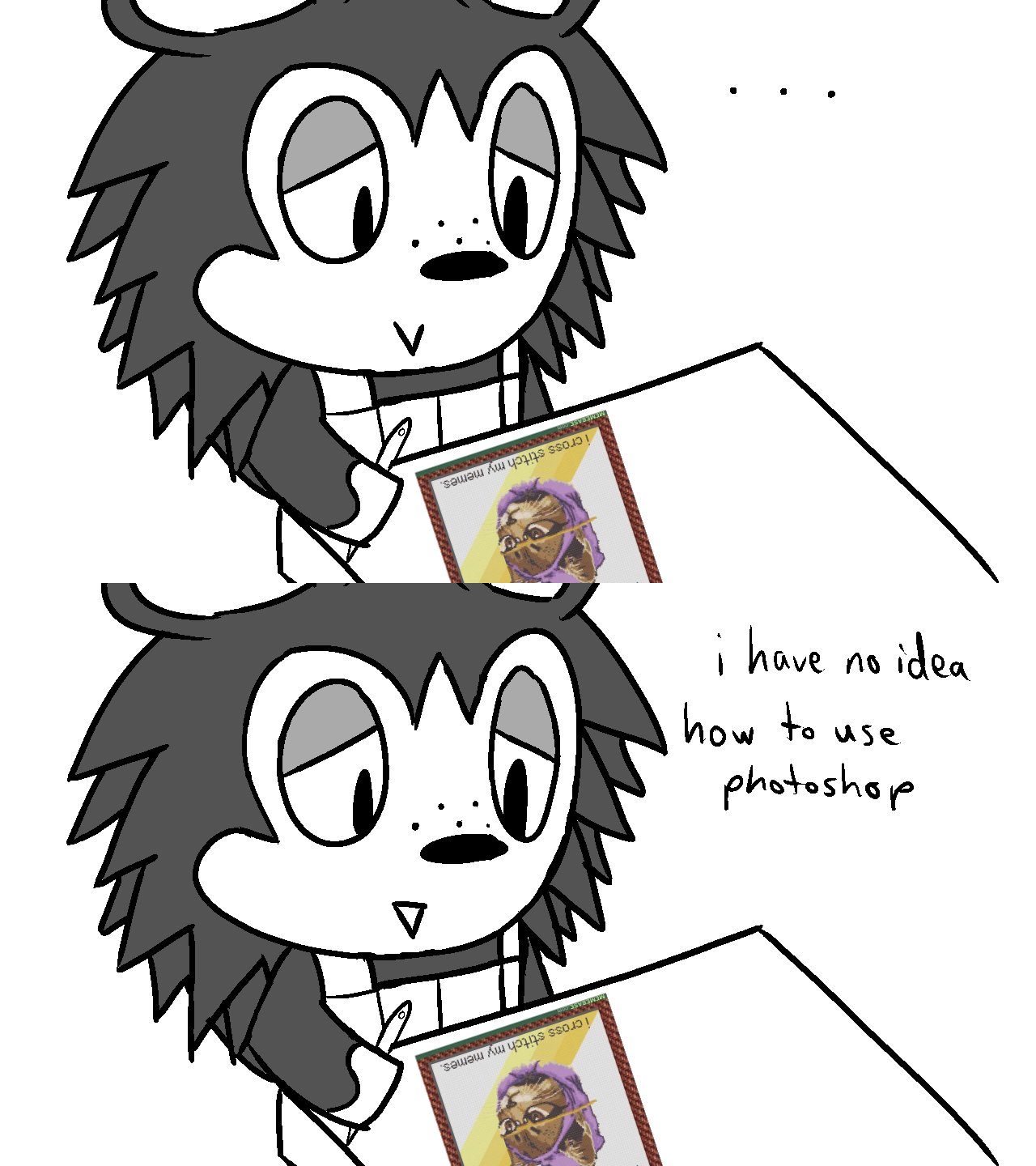 Sable doesn't know how to use Photoshop. | Sable Able | Know Your Meme