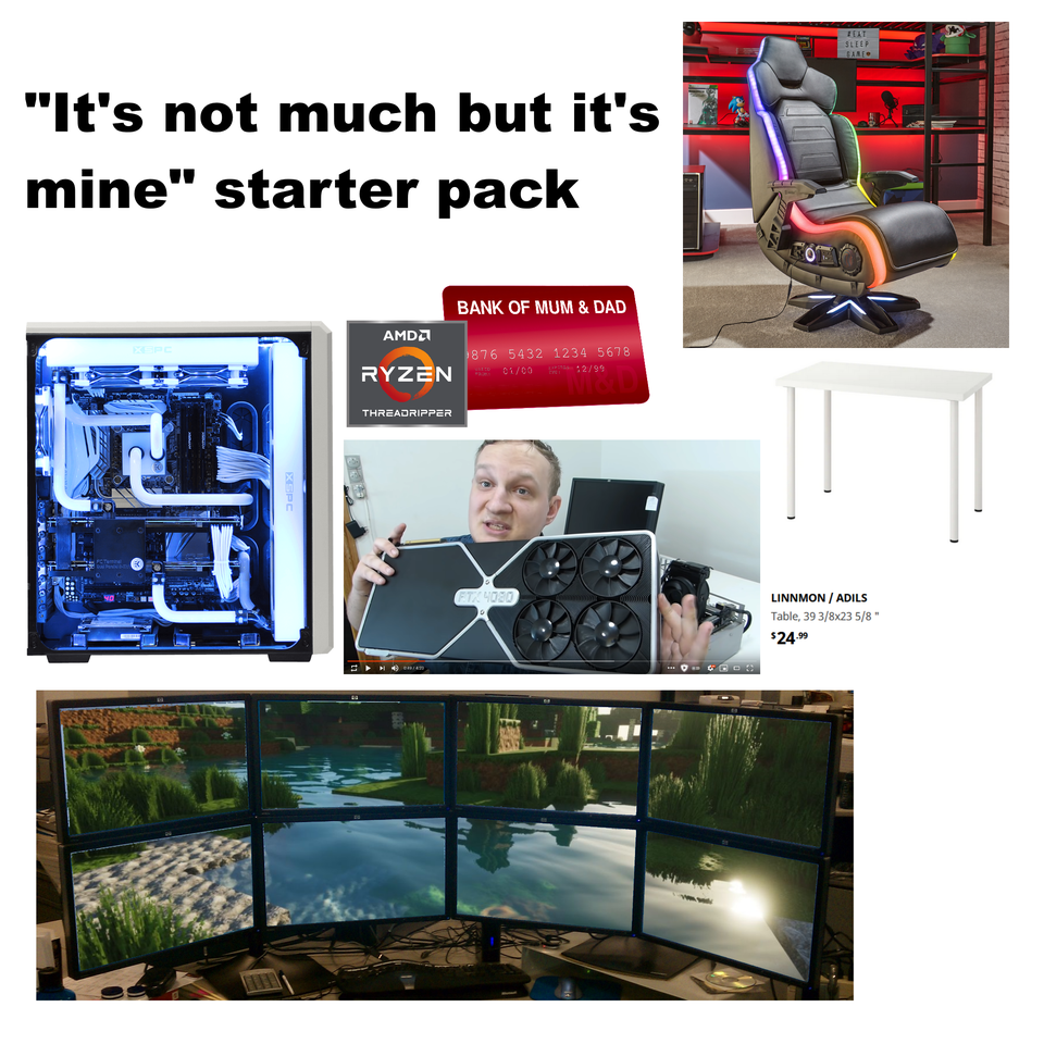 It's Not Much... | Starter Packs | Know Your Meme