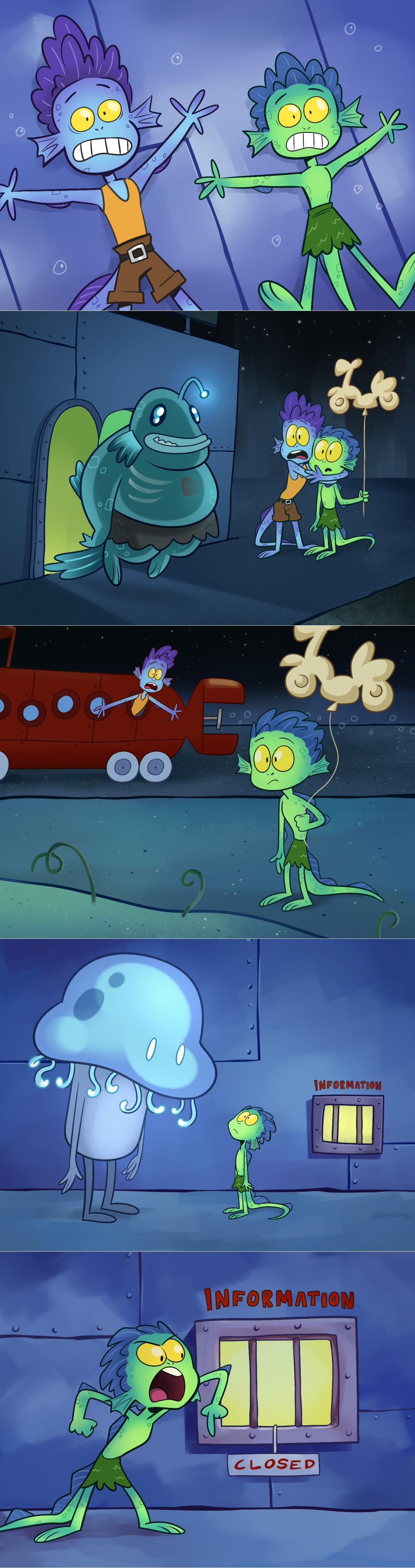 ‘Rock Bottom’ | Pixar | Know Your Meme