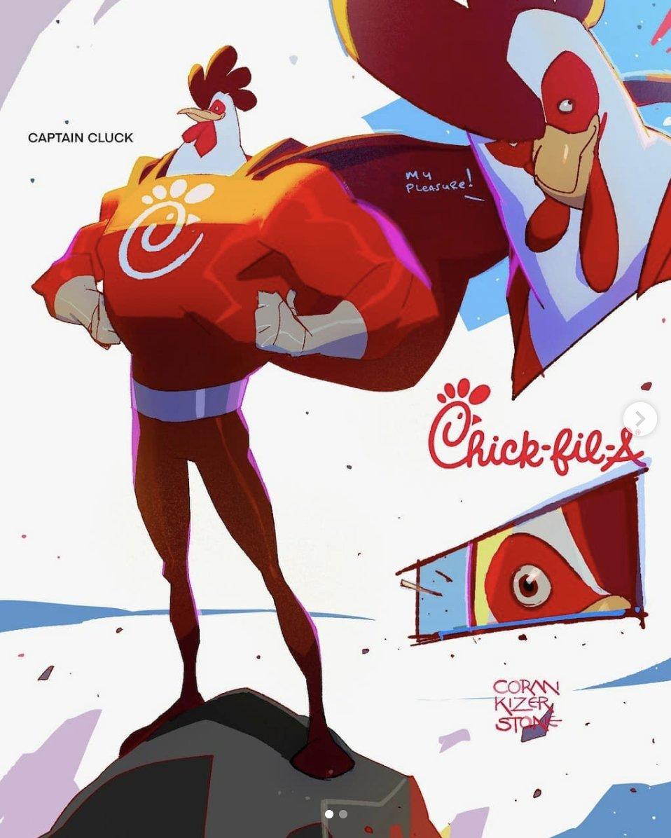 Fast food fighters: Captain Cluck | Know Your Meme