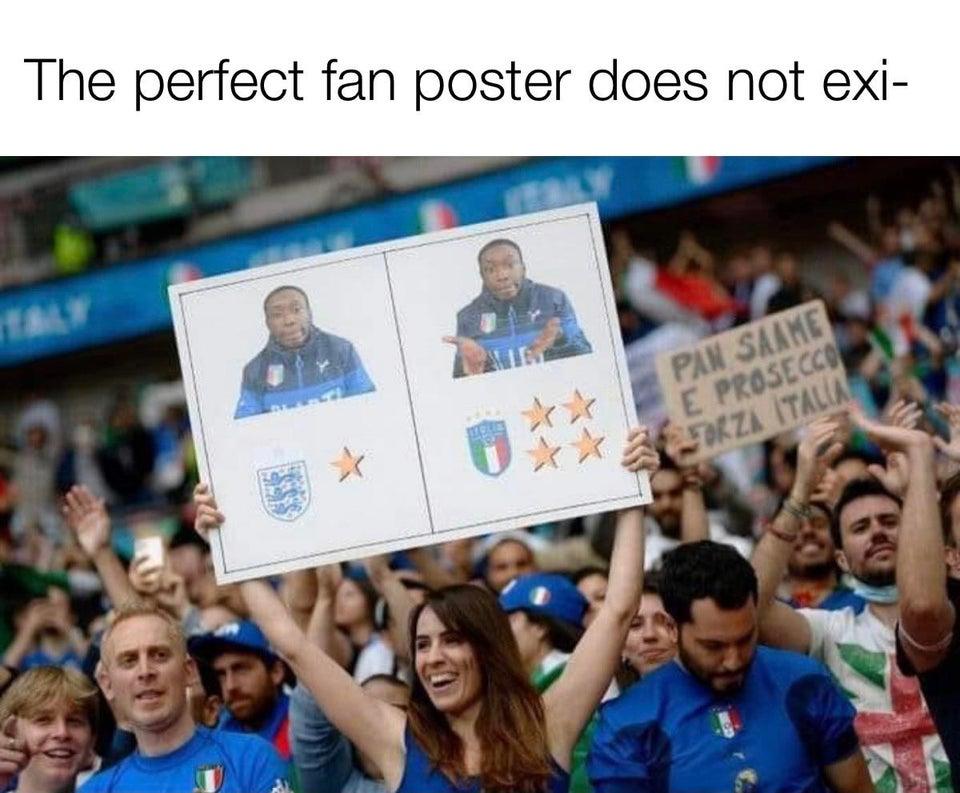 A Fan Poster | UEFA Euro 2020 Finals Match Between Italy and England ...