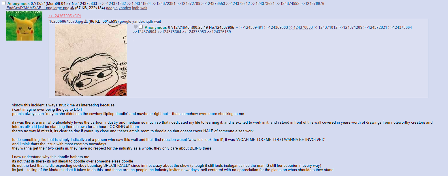 The mind behind a doodle | 4chan | Know Your Meme