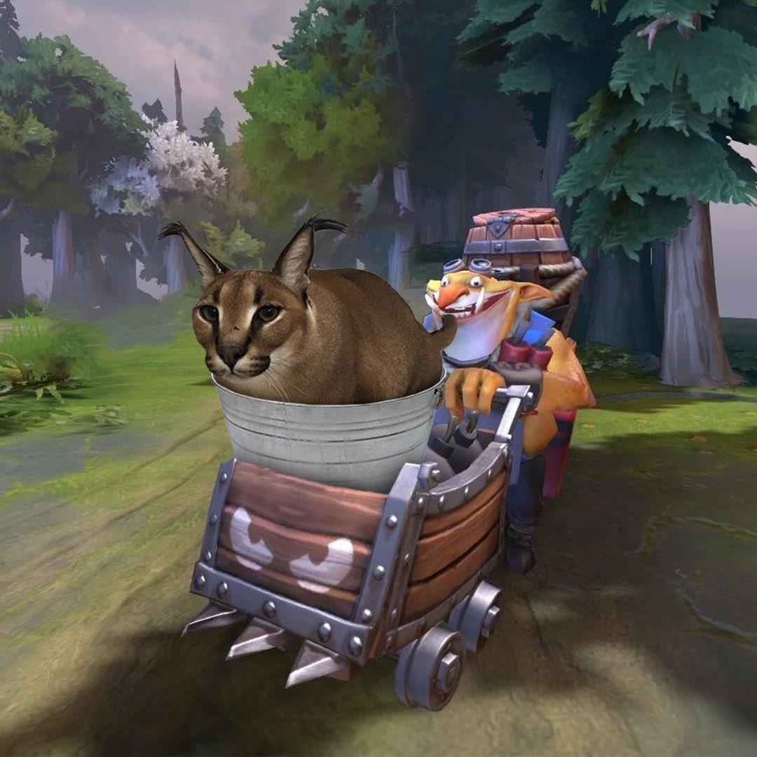 Techies Floppa | Big Floppa | Know Your Meme