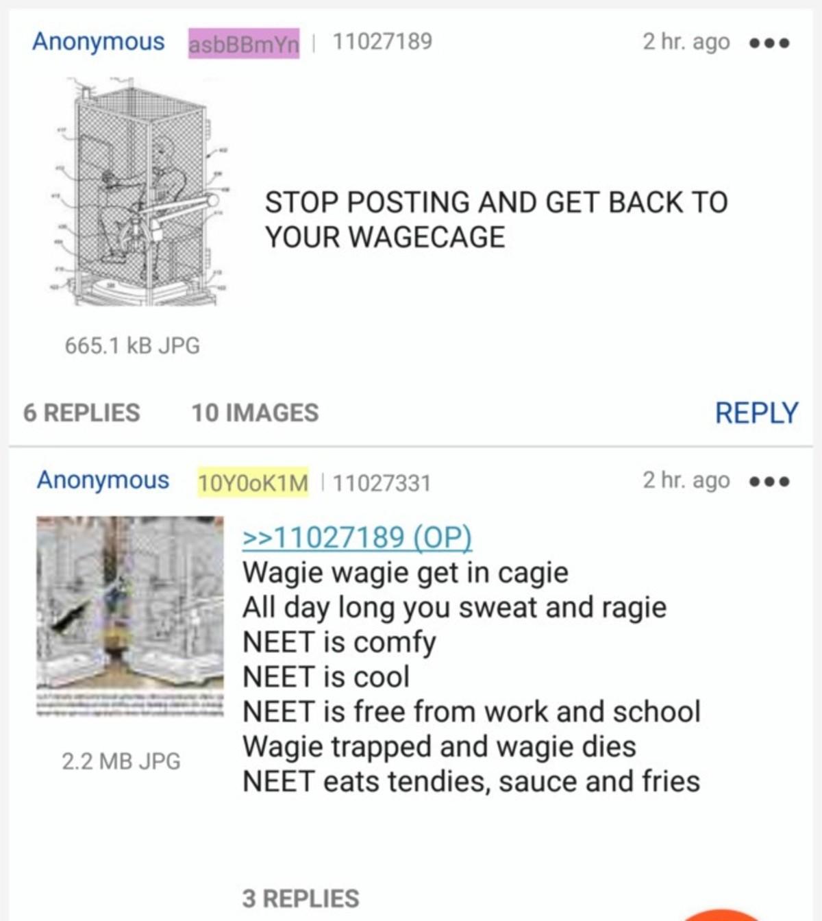 Get Back to Your Wage Cage | Wage Cage | Know Your Meme