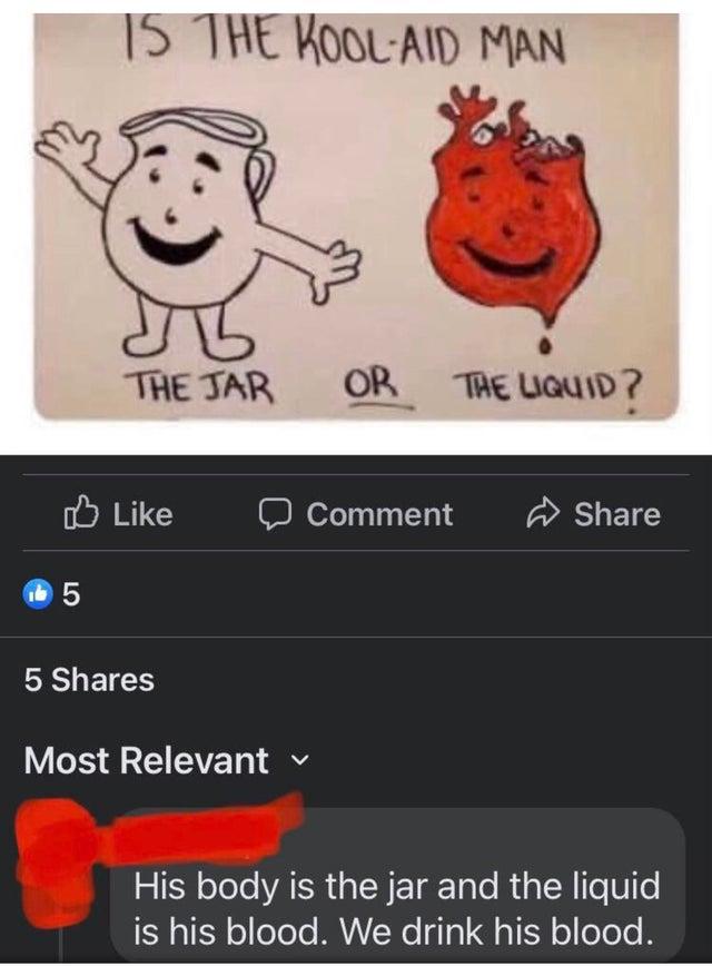 The Blood of Christ | Thanks, I Hate It | Know Your Meme