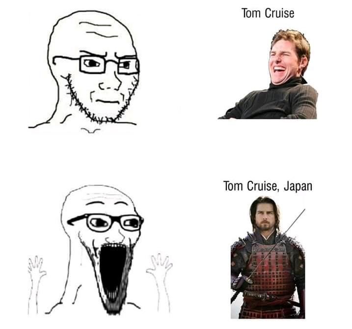 Tom Cruise / Tom Cruise, Japan | Thing, Japan | Know Your Meme