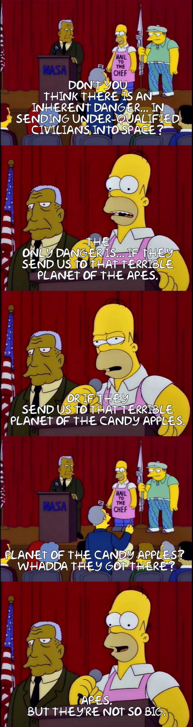 You've finally made a monkey out of me! | Simpsons Shitposting | Know ...