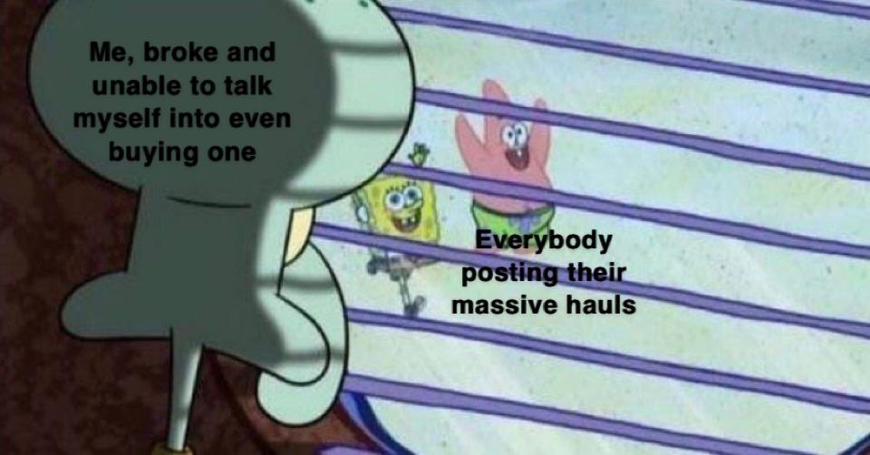 Criterion Woes | Squidward Looking Out the Window | Know Your Meme