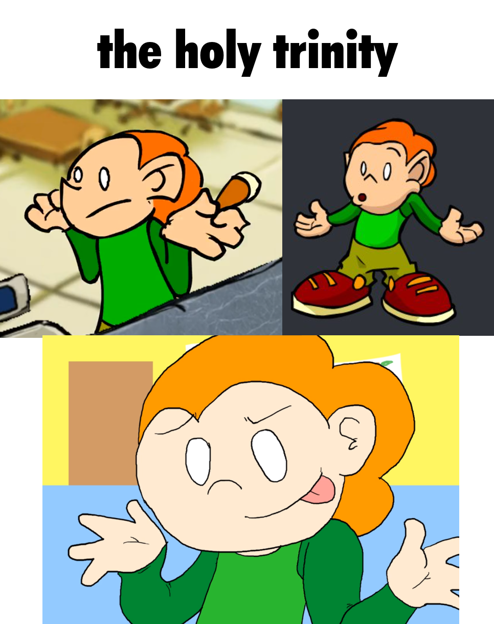 The Holy Trinity | Pico (Newgrounds) | Know Your Meme
